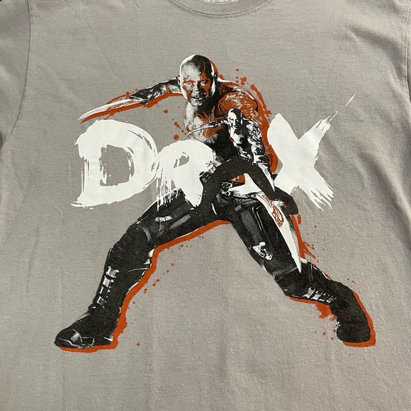 Marvel | Shirts | Guardians Of The Galaxy Drax Tee Shirt Top | Poshmark